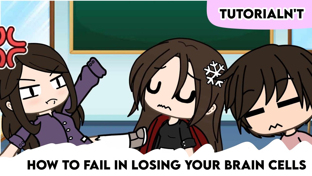 How to fail in losing your brain cells || Tutorialn't || ft. 2 people ...