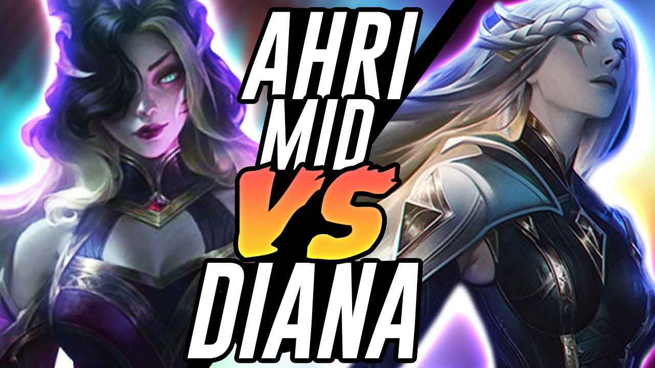 Is Ahri Mid the best Diana Counter? - YouTube