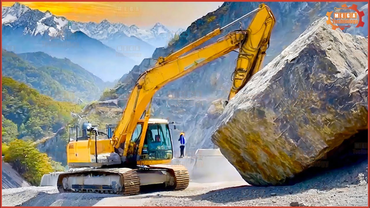 250 Heavy Machinery Equipment Working With Operating At An Insane Level ...