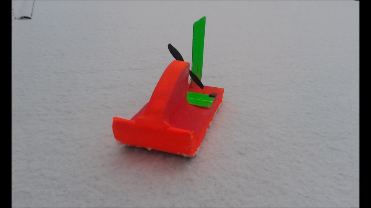 RC SLED WITH CANNON - YouTube