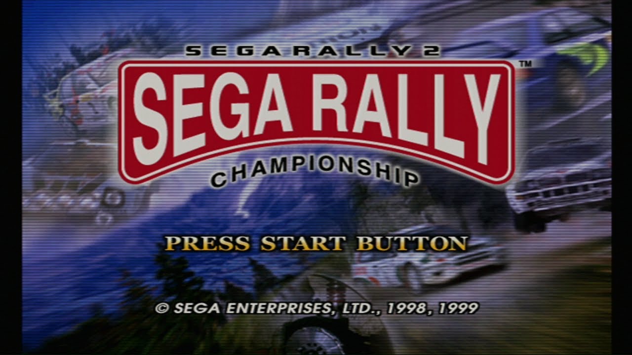 A look at Sega Rally 2 for the Dreamcast. - YouTube