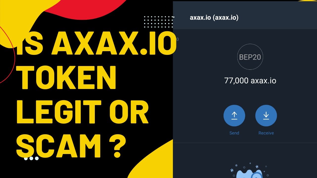 Is axax.io token scam ? - YouTube