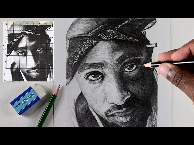 Pencil Drawings Of Tupac