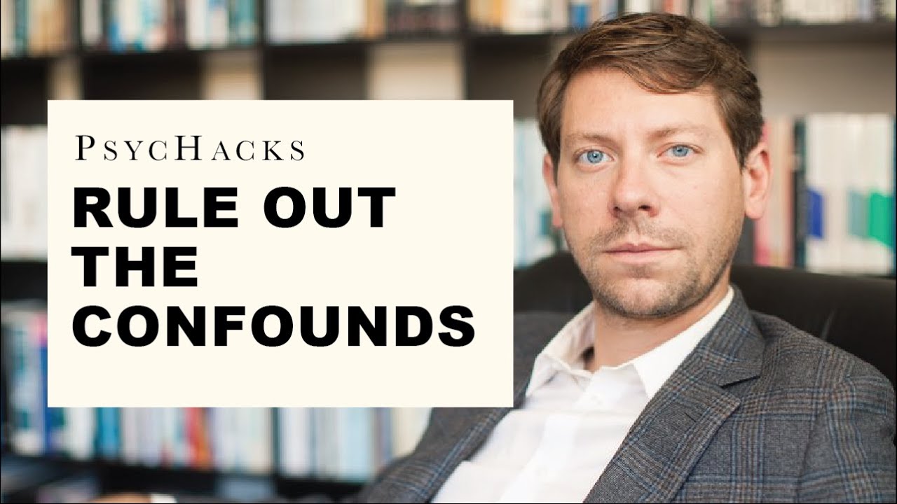 Rule out the confounds: how to get more from therapy - YouTube
