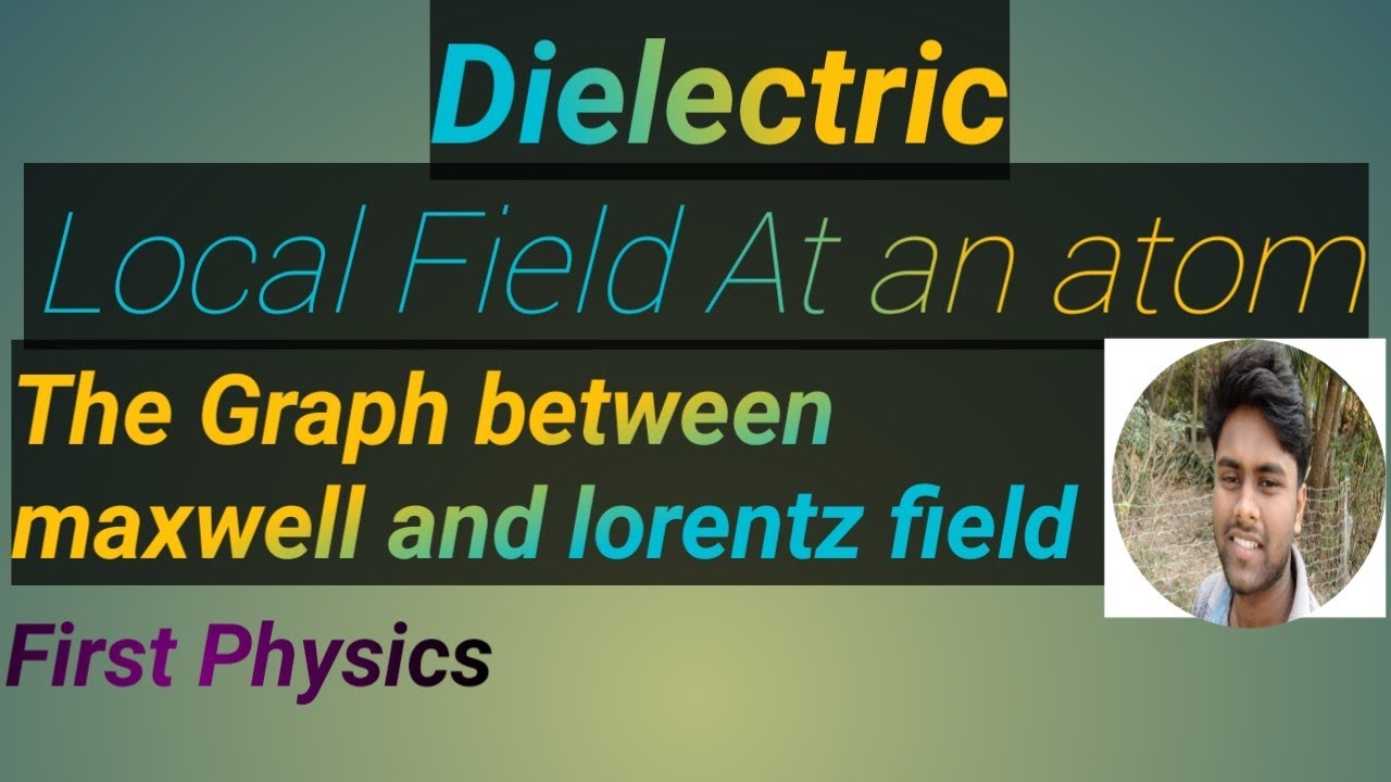 Dielectric Lec2:-Local field at an atom and the graph between Lorentz ...