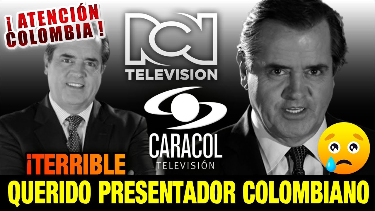 🔴 ULTIMA HORA ! HACE UNAS HORAS! presentador COLOMBIANO Rafael Poveda ...