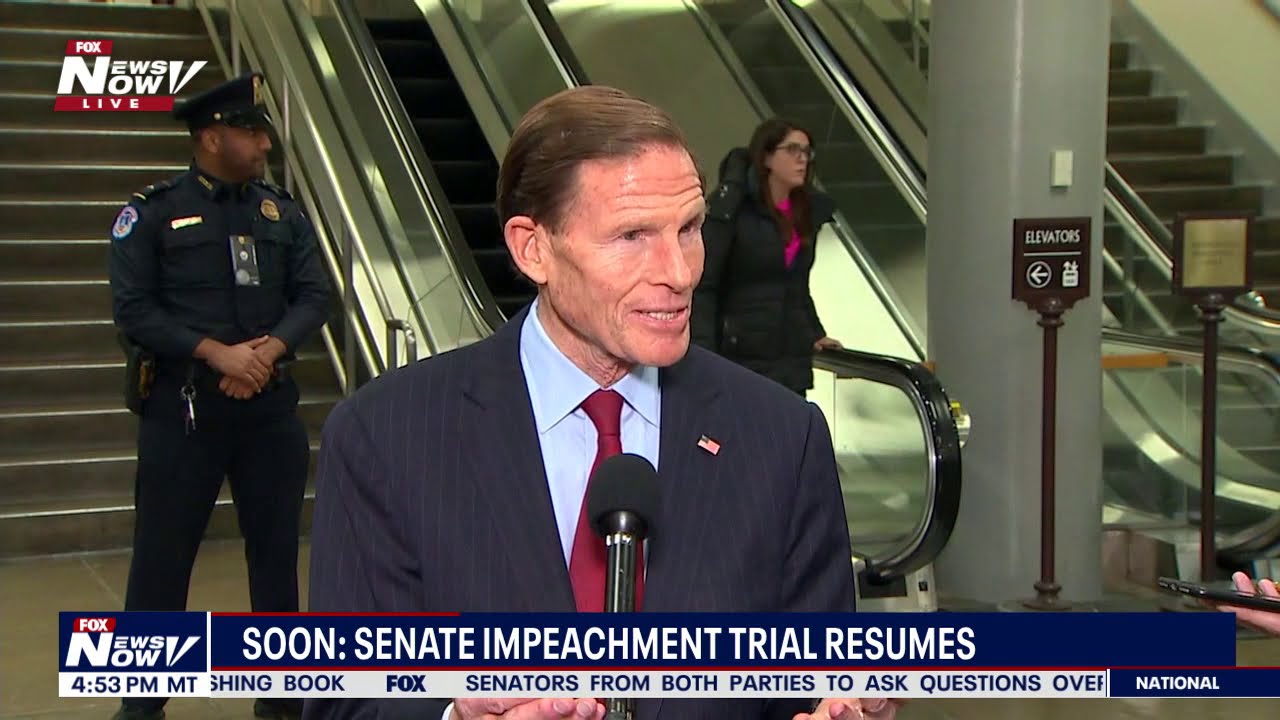 THEY'RE MARCHING OFF A CLIFF: Blumenthal says Reps aren't seeing the ...