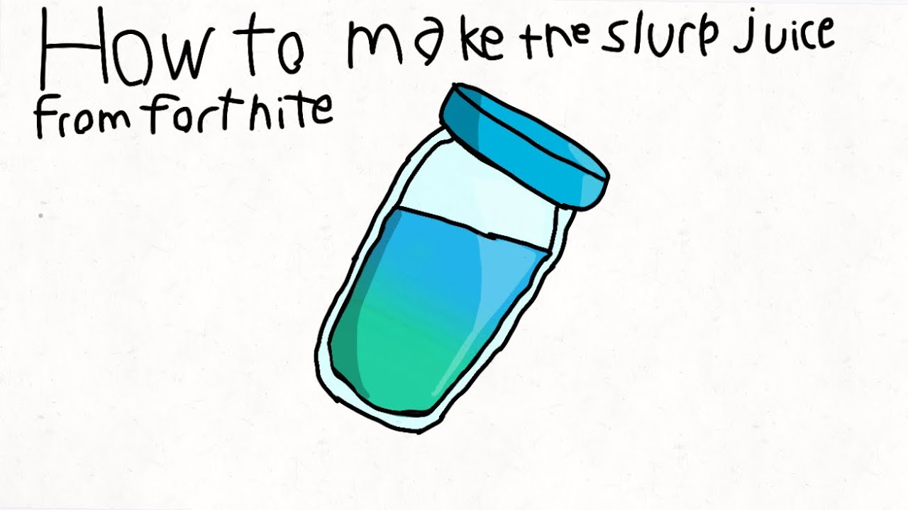 [FIRST VIDEO] How to make the slurp juice from Fortnite [READ ...