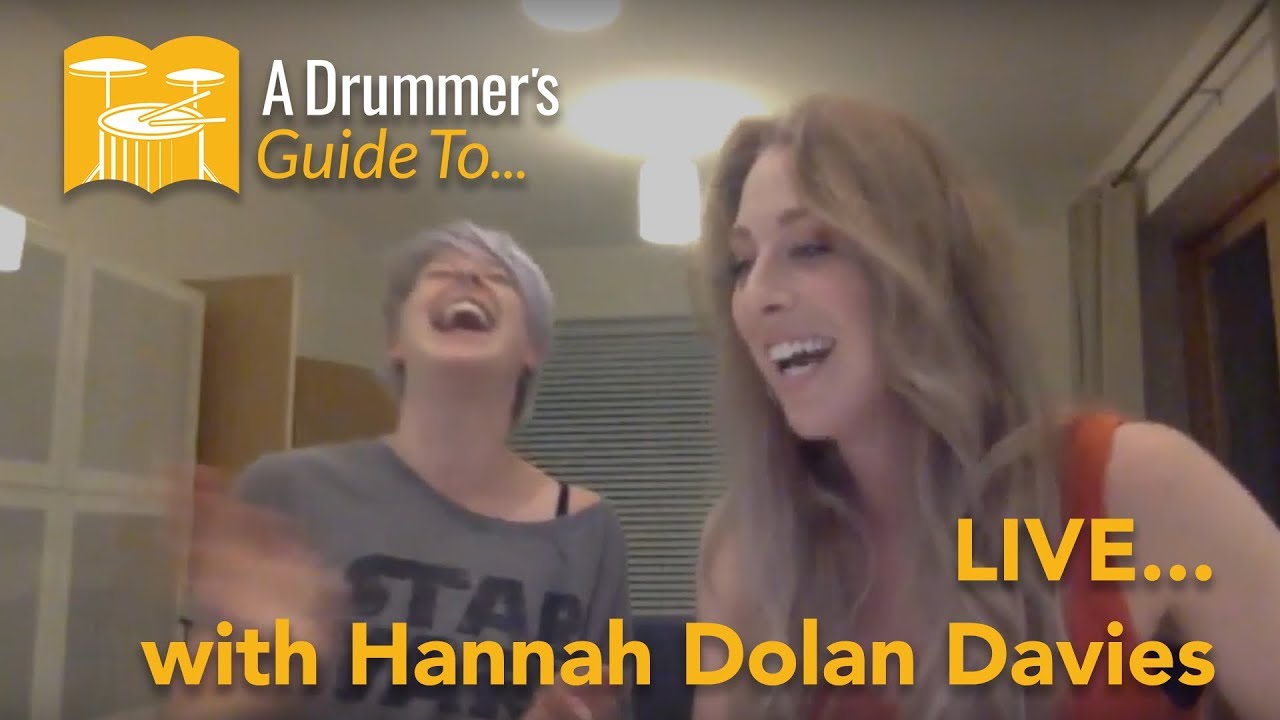 A Drummer's Guide To...Live with ice skater, Hannah Dolan Davies - YouTube