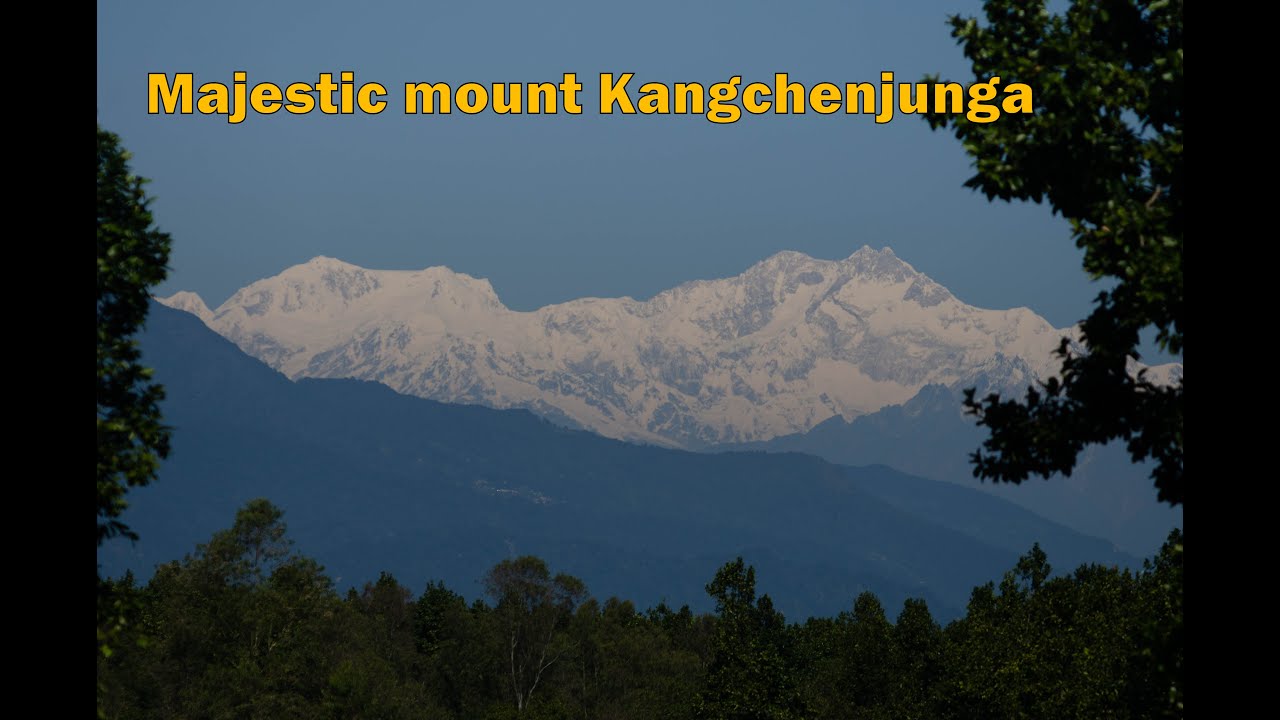 Mt Kangchenjunga ,the third highest mountain peak of the world. - YouTube