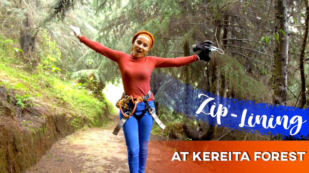 The LONGEST ZIP-LINING experience in KENYA - Kereita The Forest - YouTube