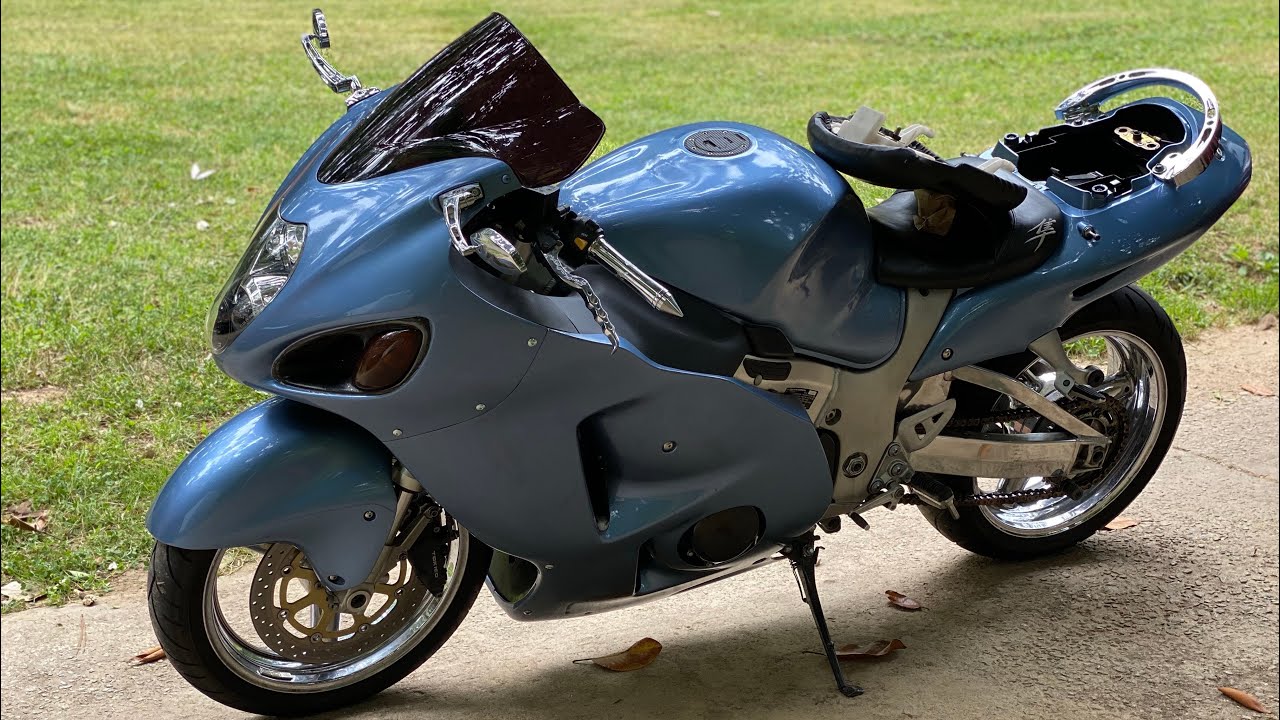 Hayabusa Paint Job Came Out Nice!!! - YouTube