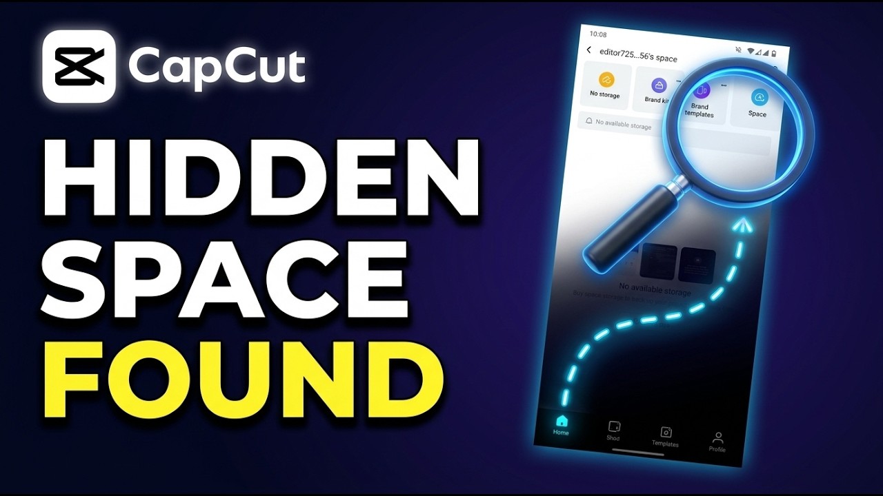 How to Access CapCut Space on Mobile - Step-by-Step Guide - YouTube