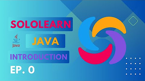 Sololearn | Introduction to Java Full Series - YouTube