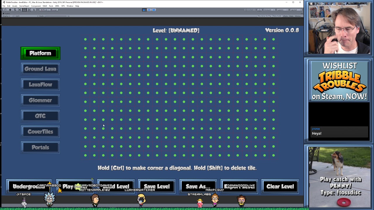 EP 114 - Creating more levels for "Tribble Troubles" game [Unity] - YouTube