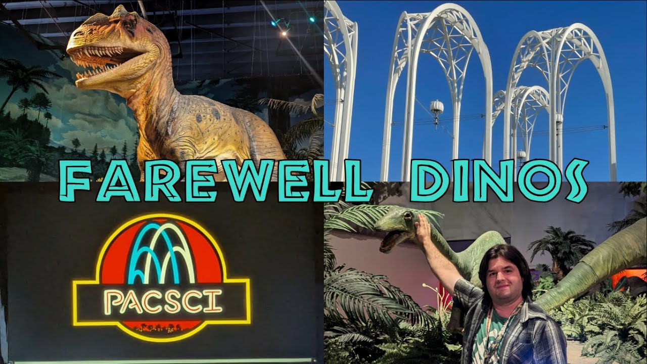 Farewell Dinosaurs of the Pacific Science Center - YouTube
