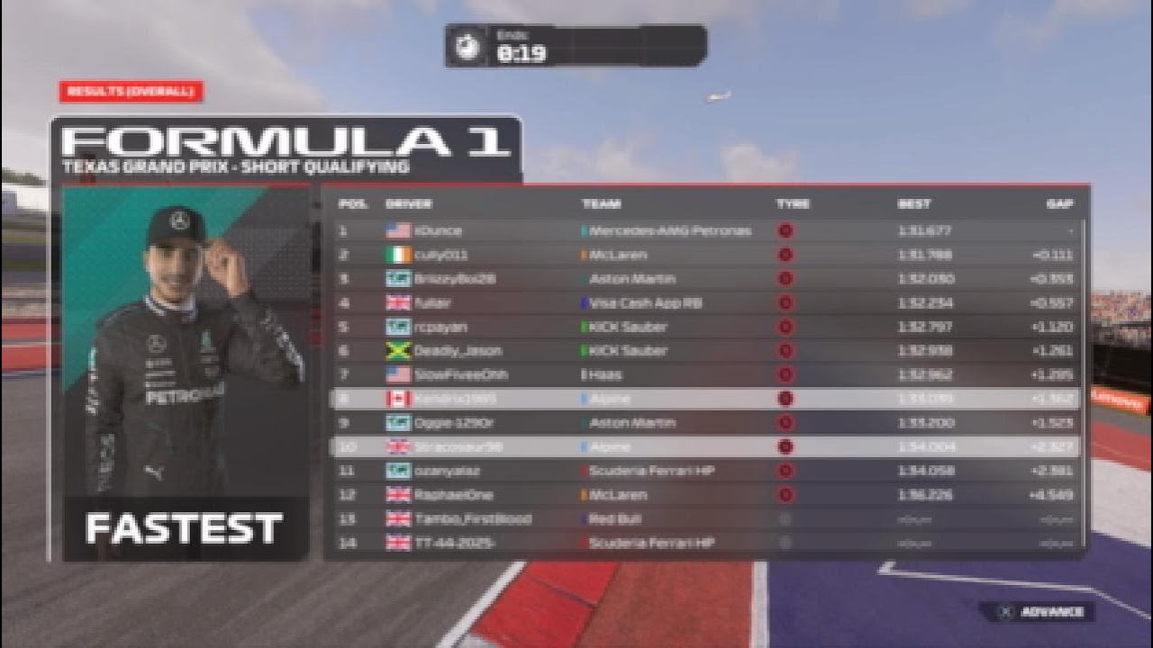 F1 2024 Flatout League Race S32 R4 Texas - YouTube