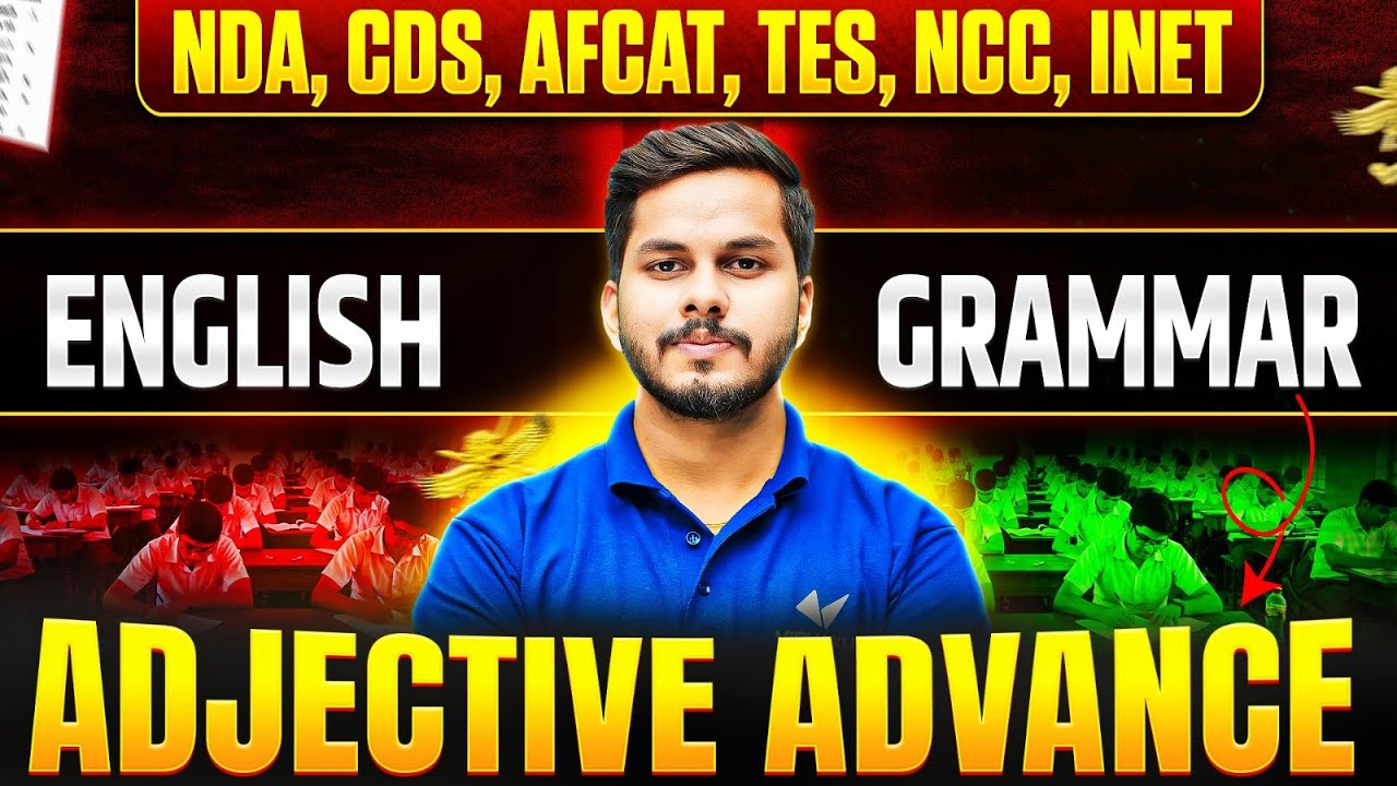 English Grammar | Adjective Advance Concepts | Complete Practice for ...