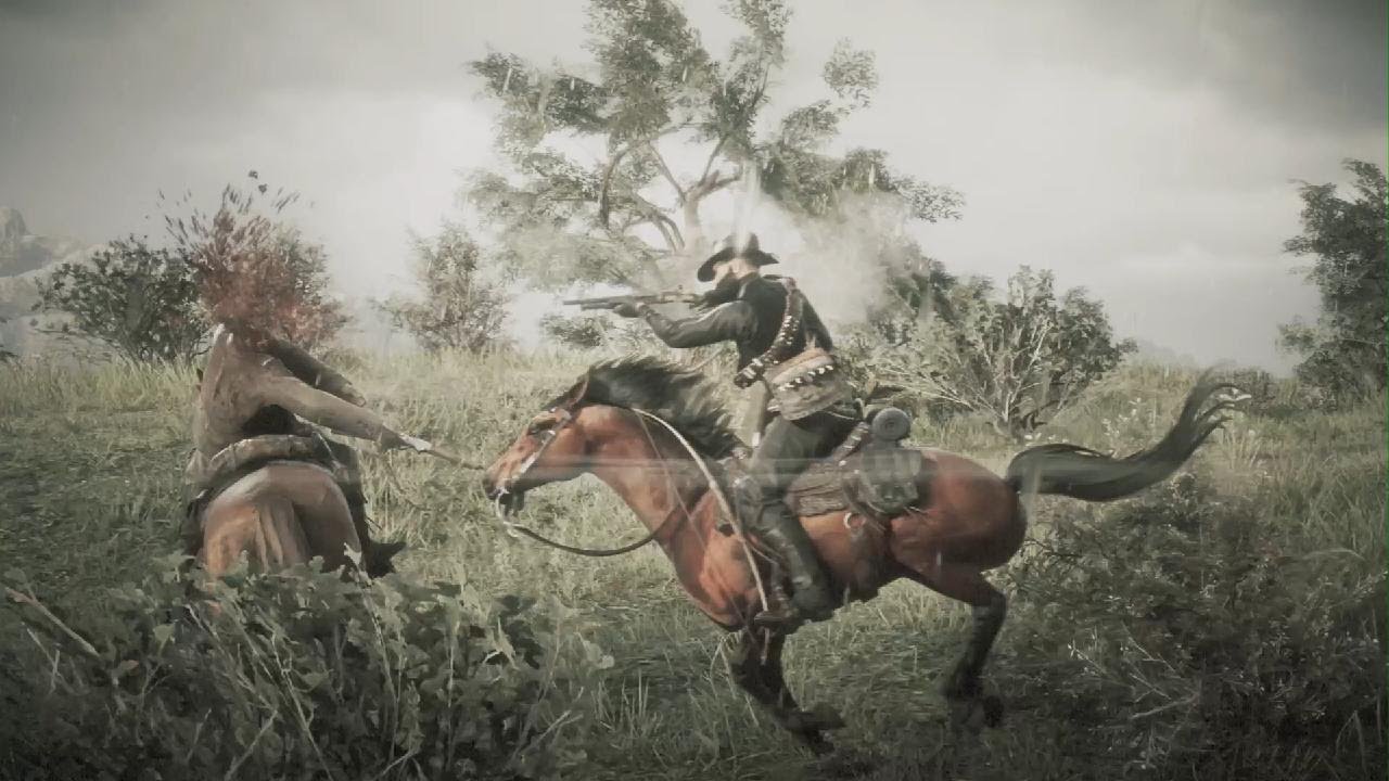 Red Dead Redemption 2 Shotgun Killcam - YouTube