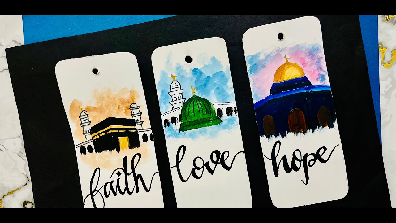 Bookmarks ️ #4k #allah #calligraphy #art #islamicstatus #satisfying# ...