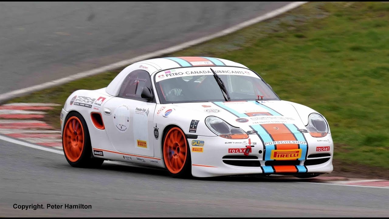 Porsche RS Day Oulton Park 03/03/23 Boxster 986 race car - YouTube