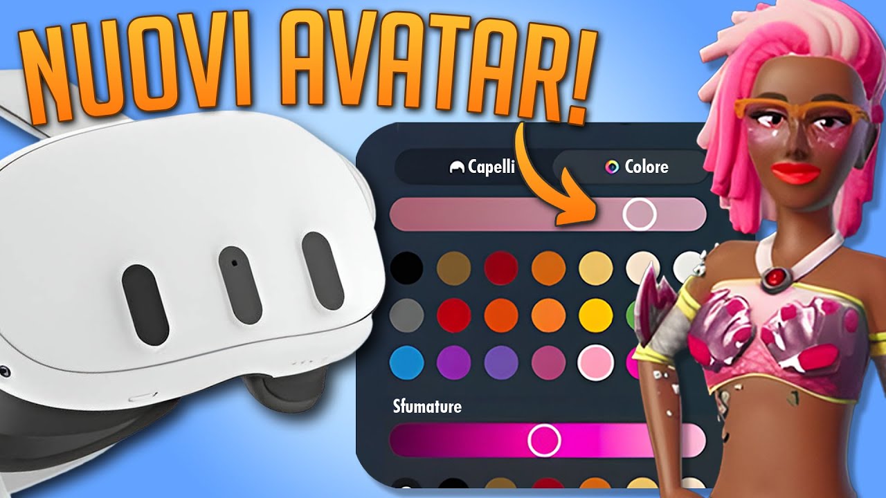 Meta Quest 2 v57 Arriva la Rivoluzione degli Avatar! - YouTube