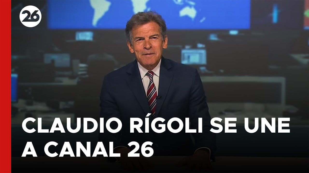 Claudio Rígoli se suma a Canal 26 👏🏻 - YouTube