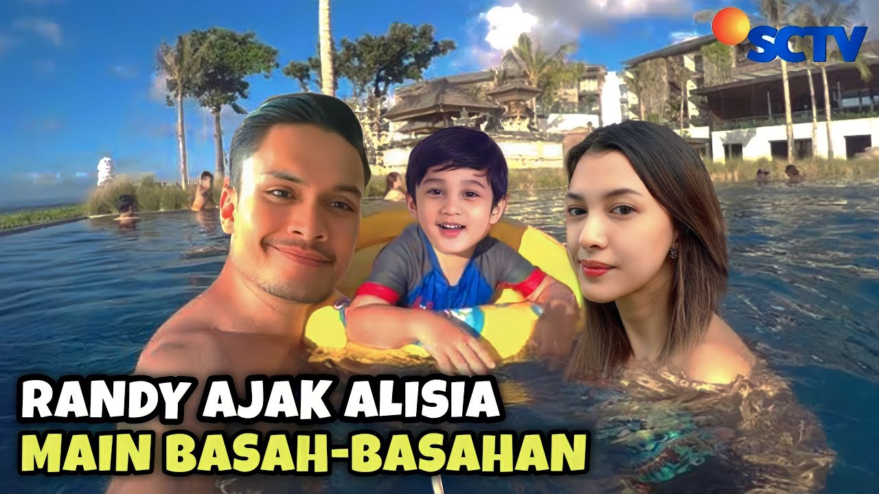 Alih-Alih Ajak Bryan Berenang, Ternyata Randy Pangalila Main Basah-Basahan Bareng Alisia Rininta ...