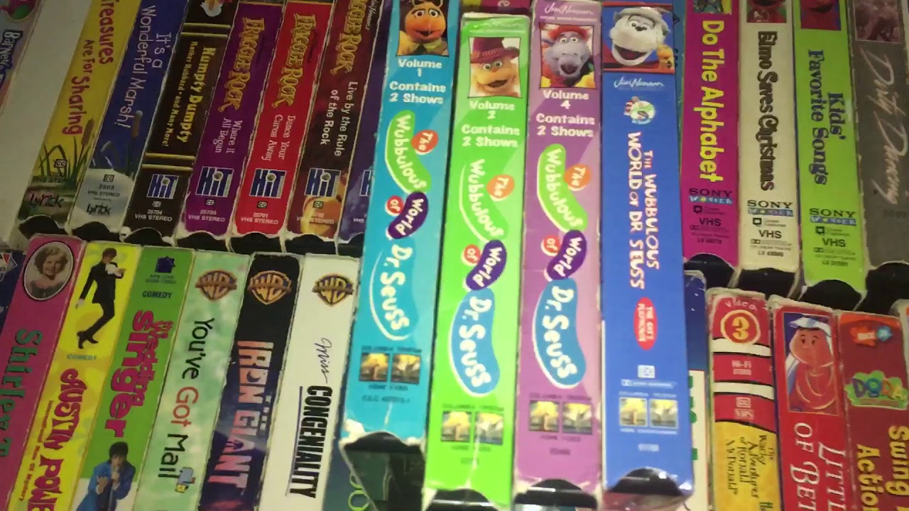 My The Wubbulous World Of Dr Seuss VHS Collection - YouTube