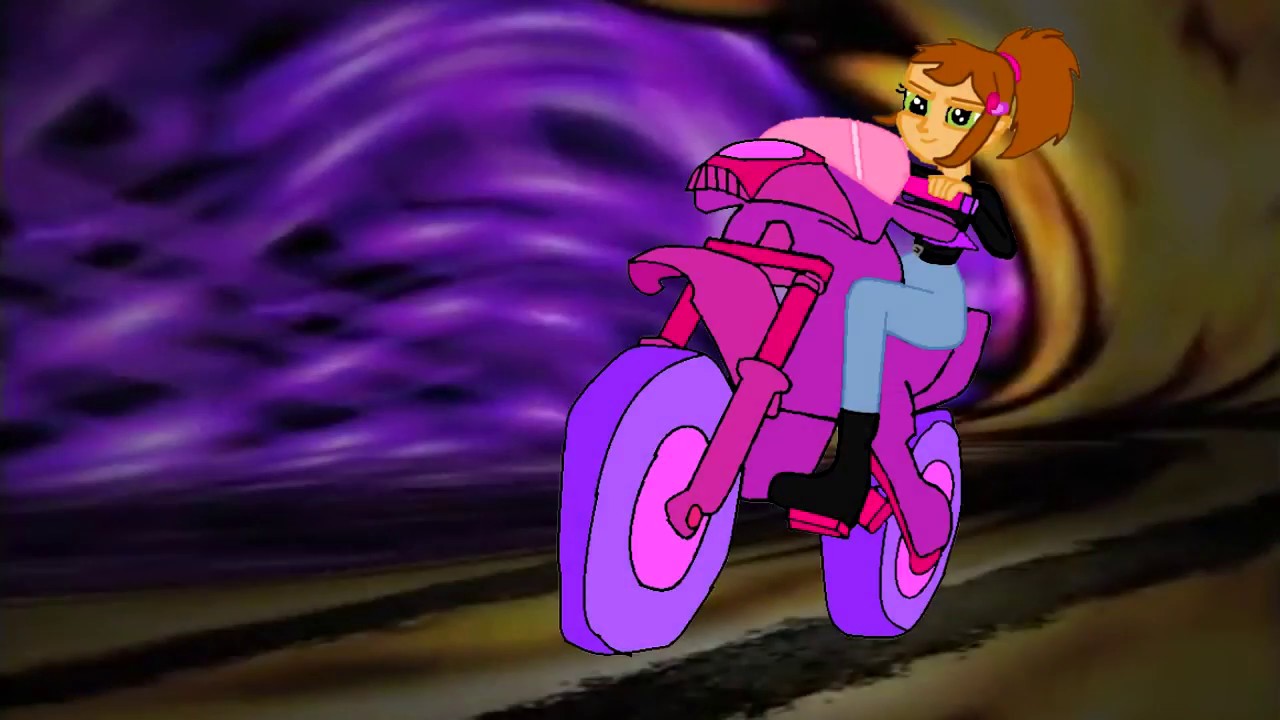 Chloe Heartrocks riding a Motorcycle - YouTube