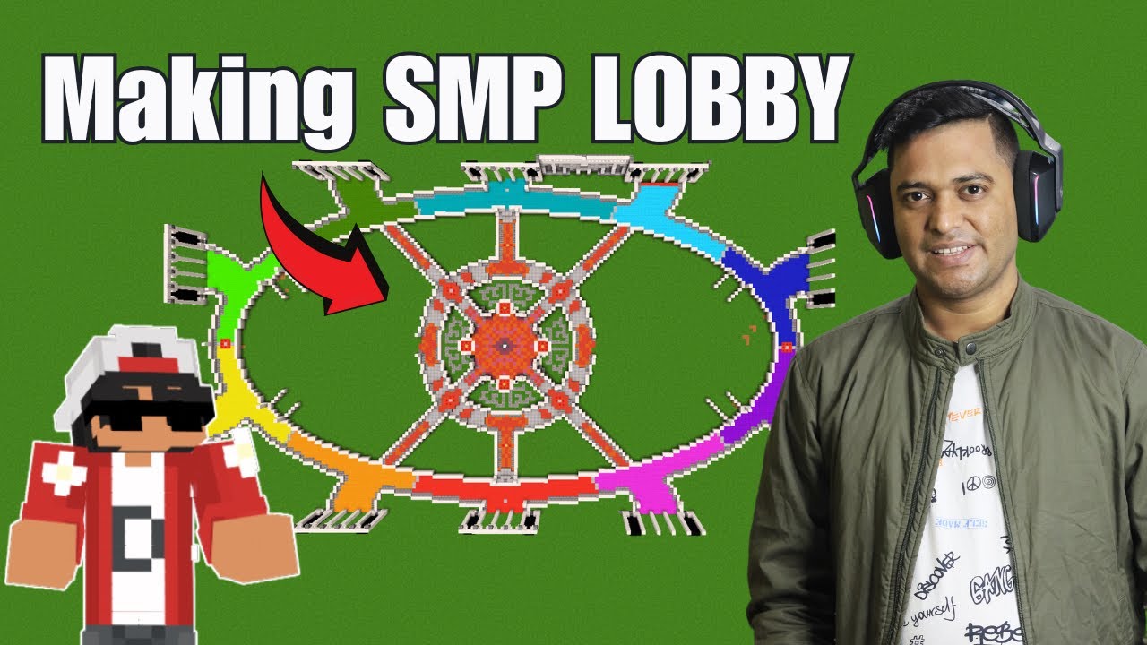 Minecraft Live SMP | Making SMP Lobby 🧿 #shorts #shortsfeed - YouTube