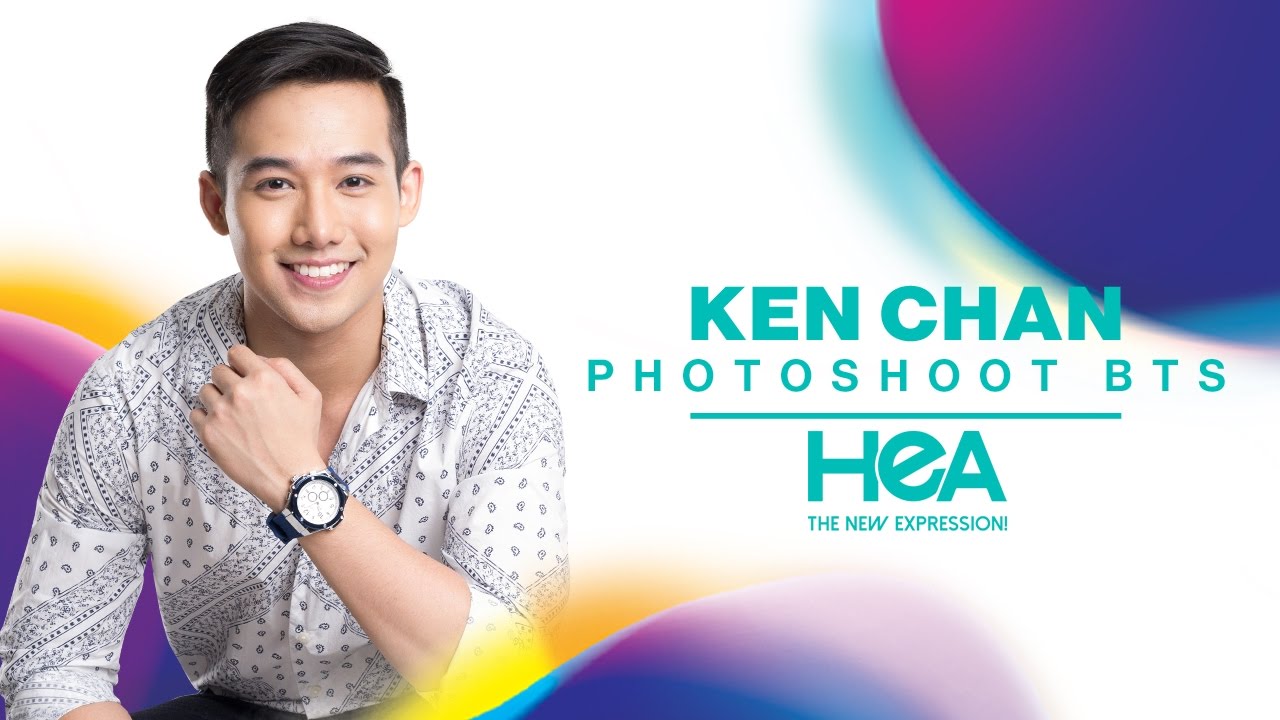 EXCLUSIVE! Ken Chan's Behind-the-Scene Photoshoot for HEA Watches - YouTube
