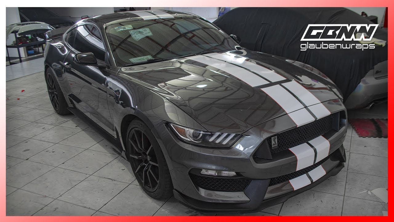 Instalando lineas deportivas para Shelby gt350/TUTORIAL / glaubenwraps ...