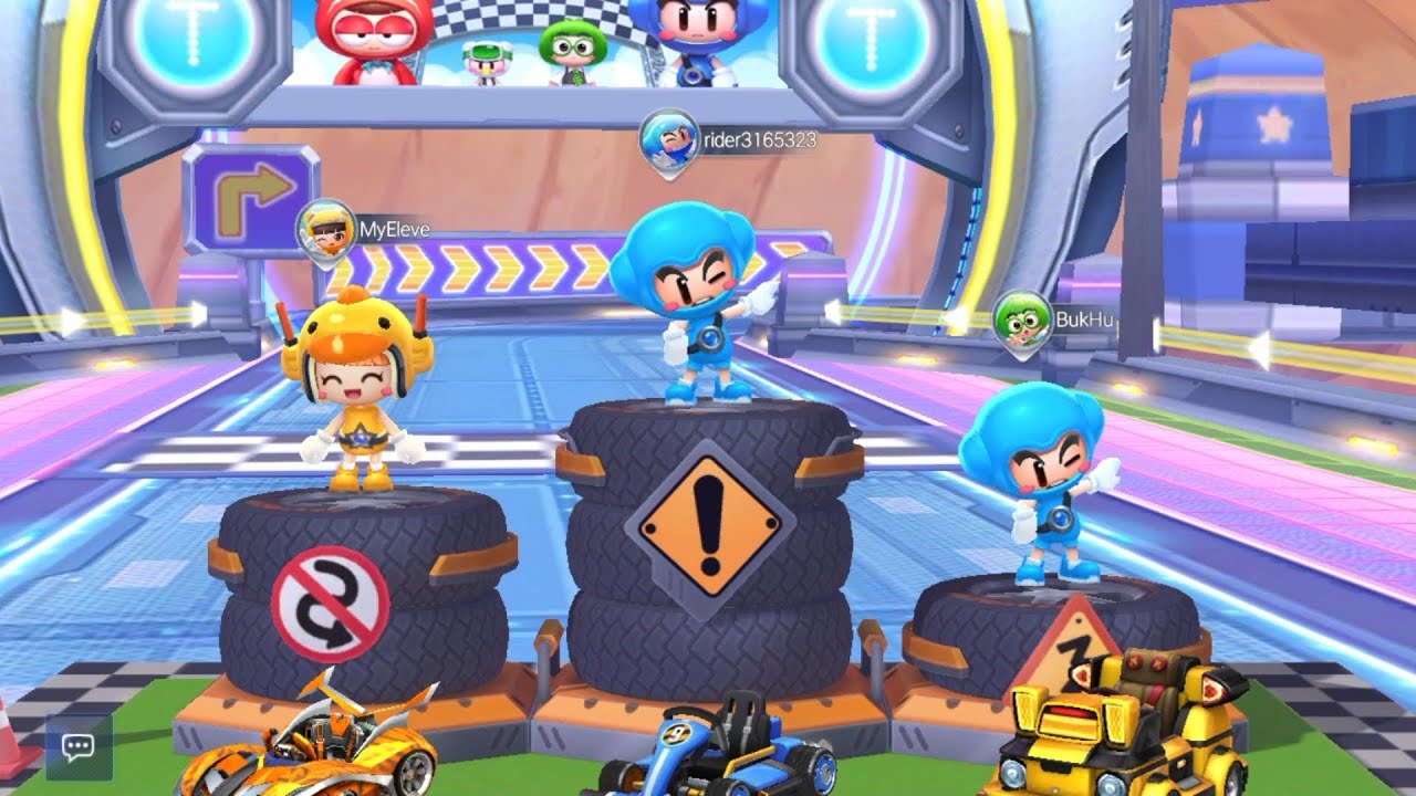 Kartrider rush plus game paly vedeo for children #kidsgame - YouTube