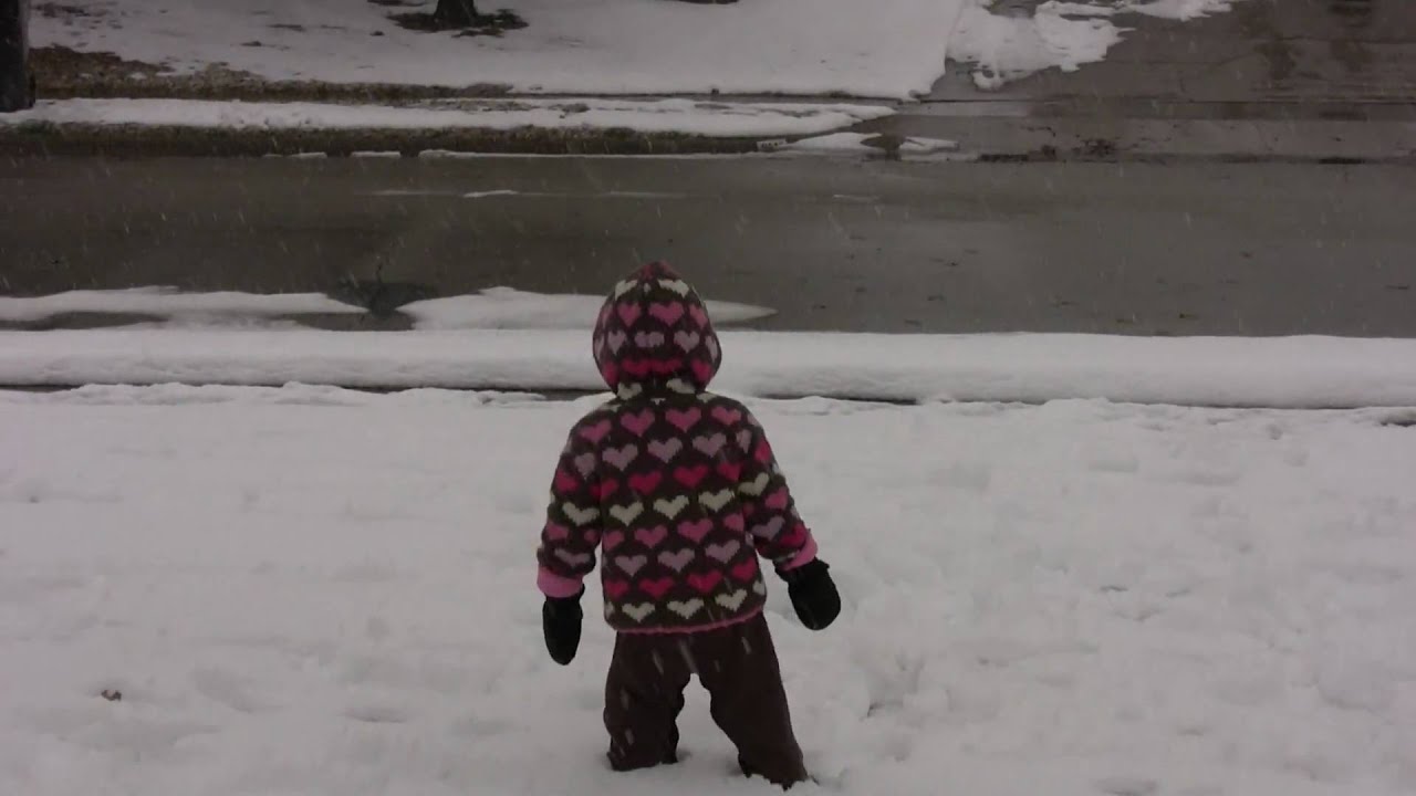 Ashley in the Snow 2 - YouTube