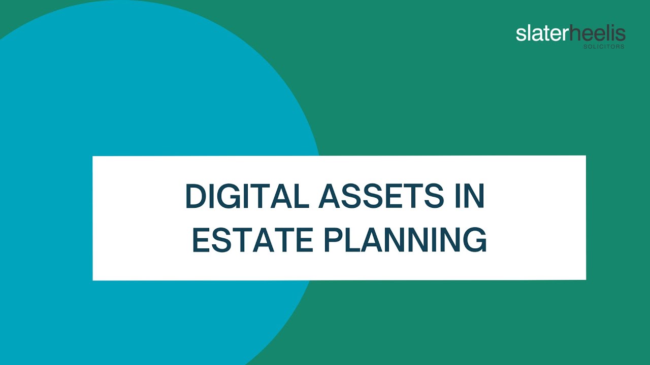 Digital Assets and a Digital Estate Plan - YouTube