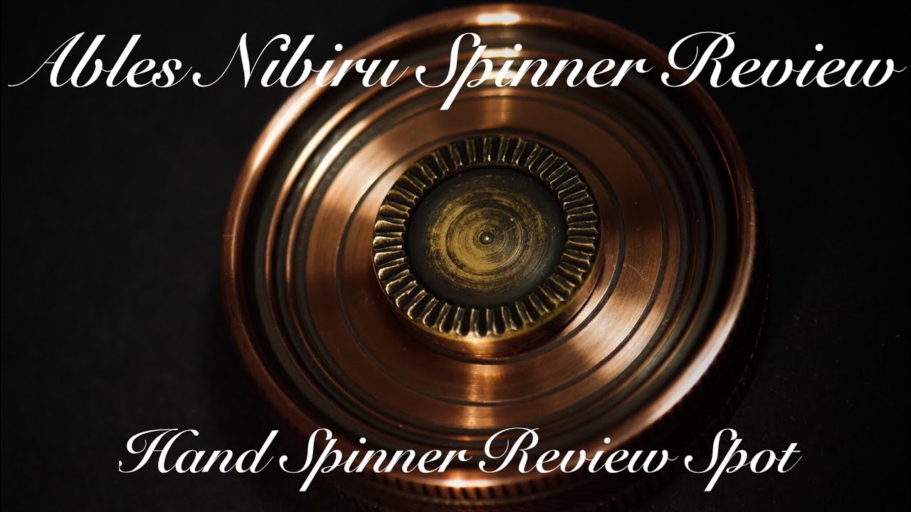Ables Planetary Spinners Nibiru Review - Fidget Hand Spinner - YouTube
