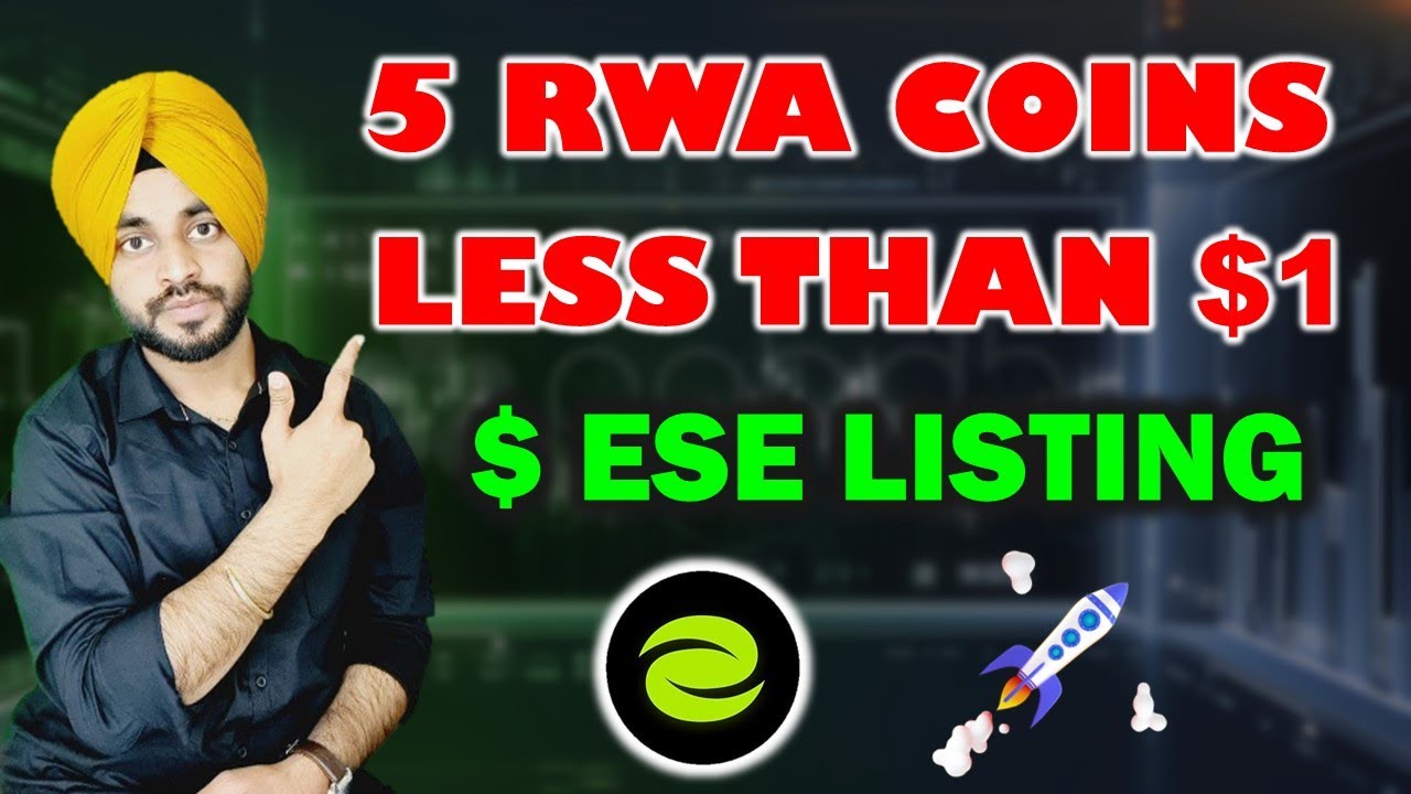 🚨 ALERT: TOP 5 RWA COINS FOR 100X RALLY | $ESE TOKEN LAUNCH - LONG TERM ...