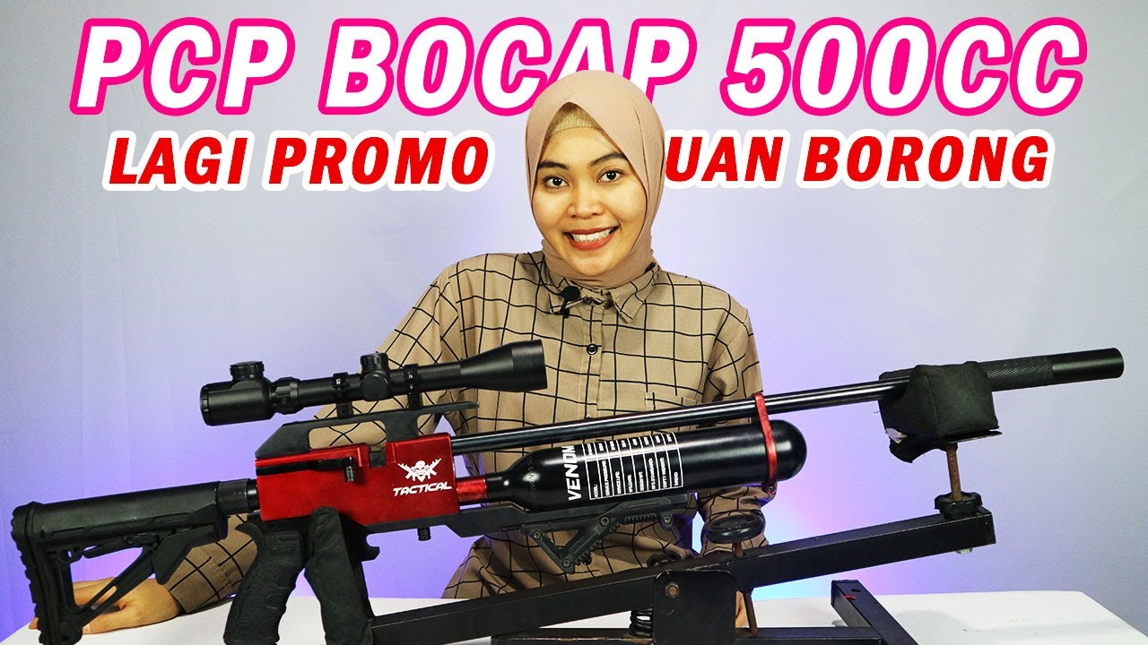 HARGA PROMO PCP PREDATOR BOCAP TACTICAL 500CC | PCP BIG GAME Bisa ...