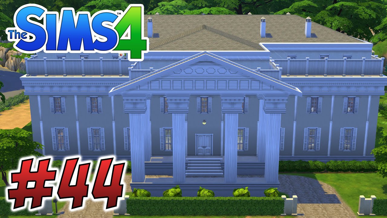 The Sims 4: The White House! & Movie Park! #44 - YouTube