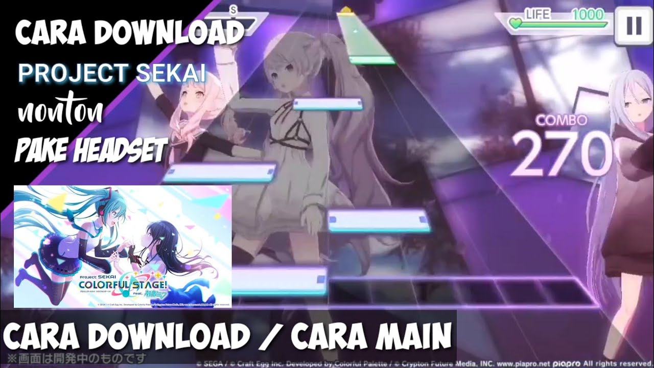 Project Sekai Cara Download Dan Cara Main - YouTube