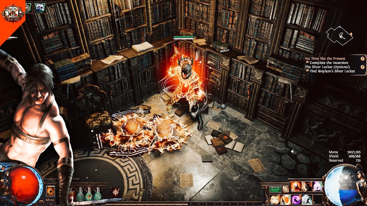 enjoying blight maps and heist | Path Of Exile Live - YouTube