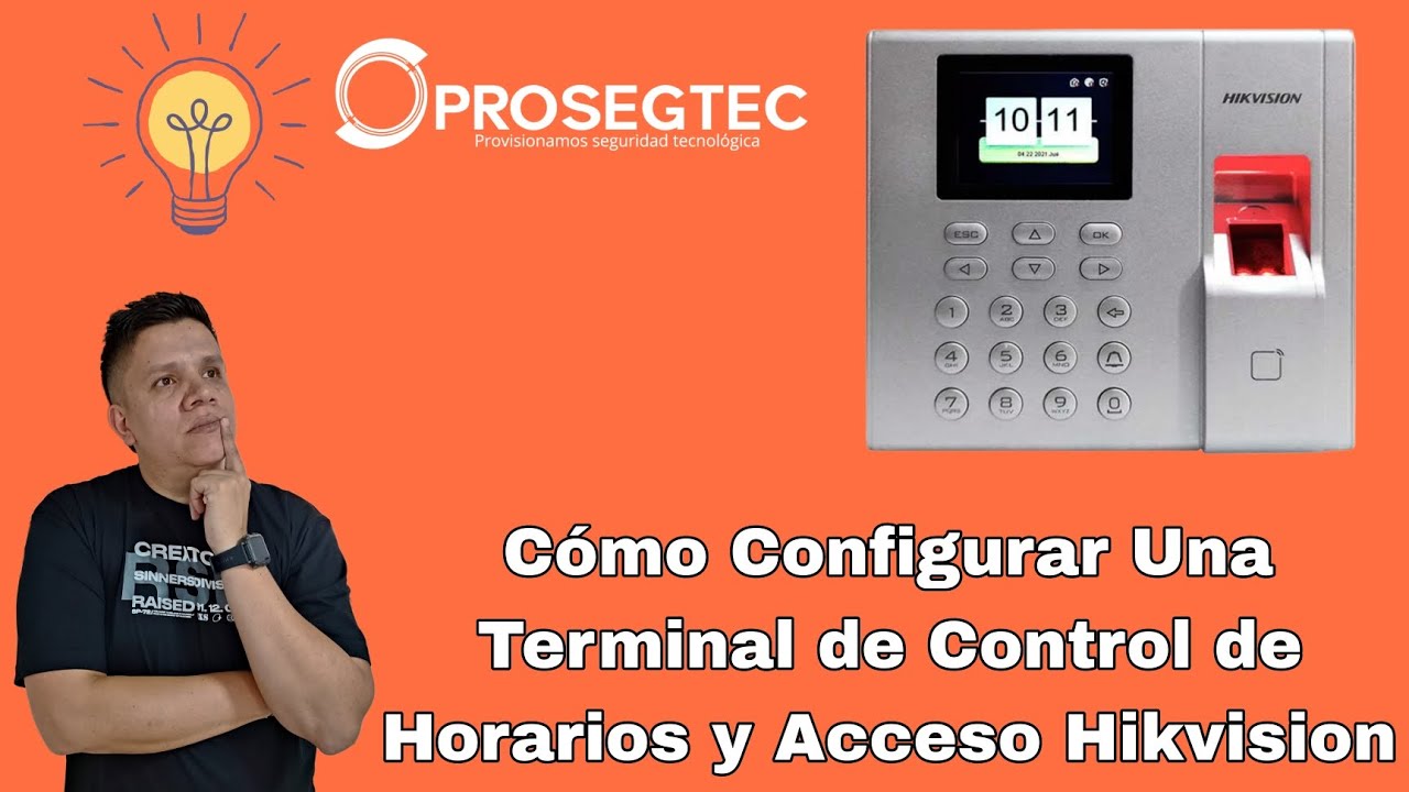 Cómo Configurar Una Terminal de Control de Acceso y Horarios Hikvision ...