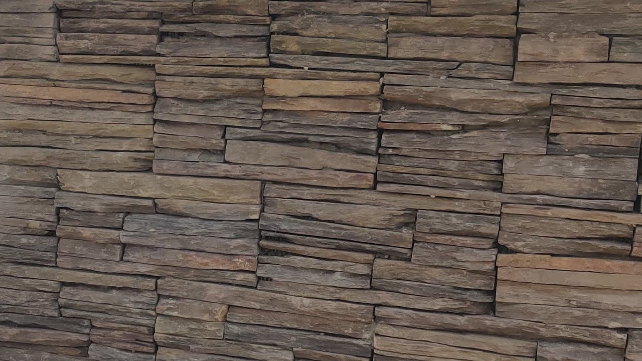 how to install Buch Stone Wall Cladding Tiles - YouTube