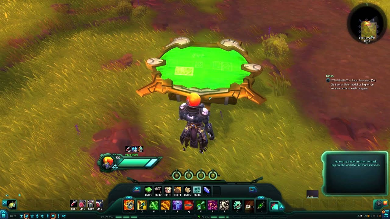 WildStar How Eldan Wallmount Viewscreen decor looks. Simple decor demo ...