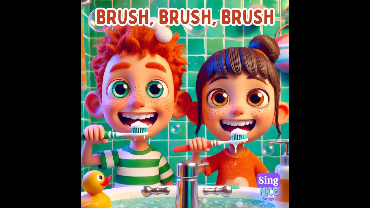 Brush, Brush, Brush - Songs For Kids - YouTube