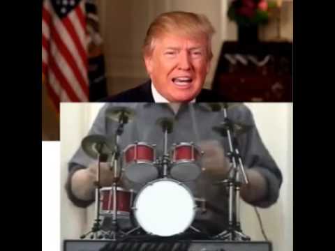 Donald Trump Drum Solo - YouTube