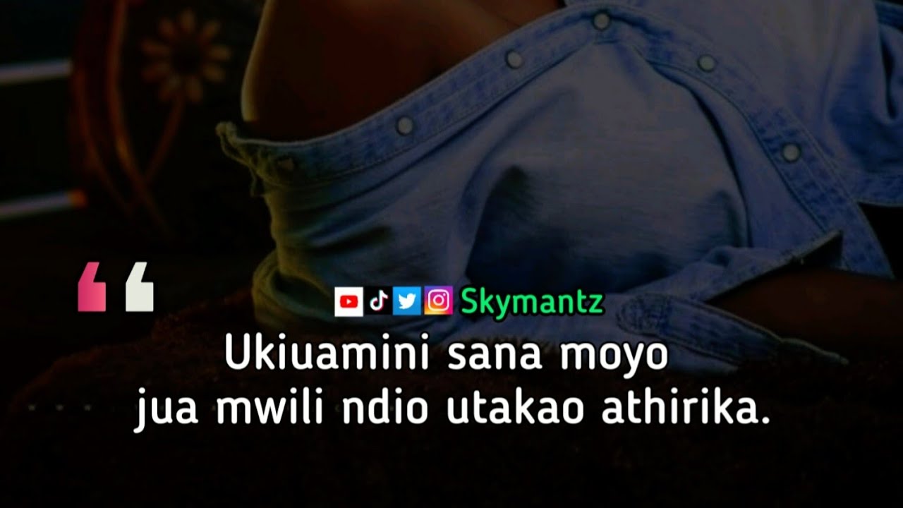 misemo ya hekima - YouTube