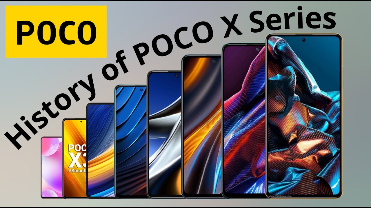 History of POCO X Series - YouTube