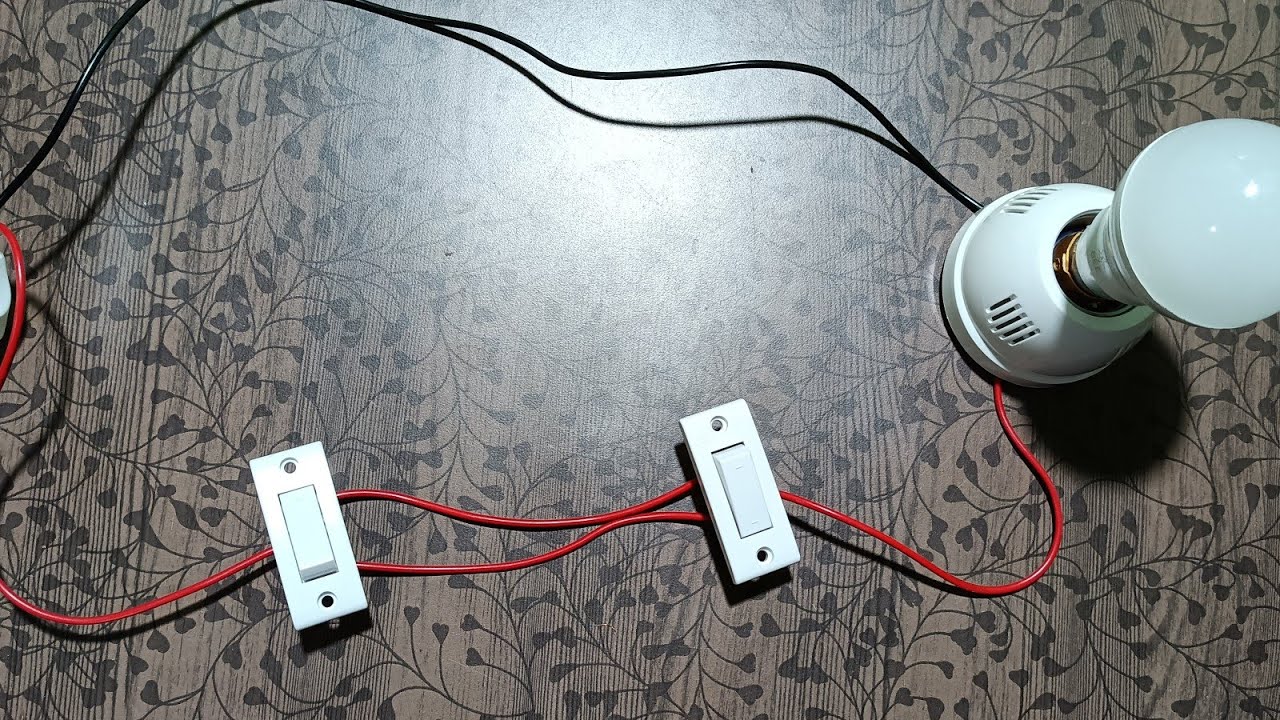 two way switch connection | two way switch wiring | 2way switch fitting ...